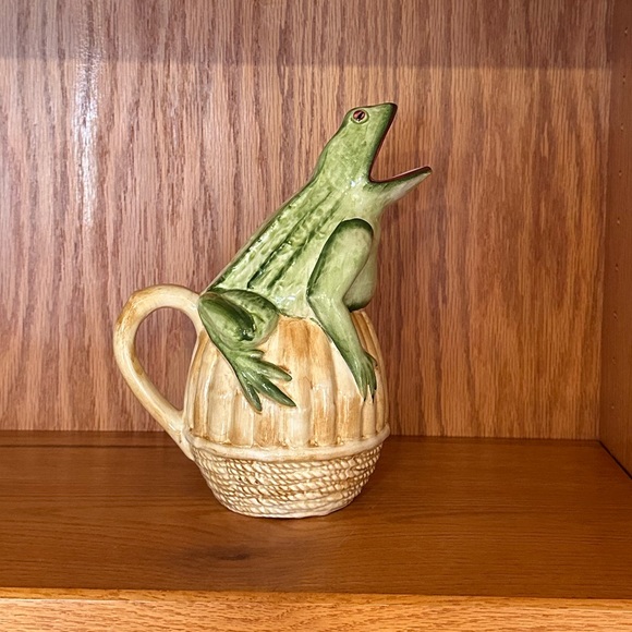 Vietri | Kitchen | Vietri Frog Vase Pitcher | Poshmark